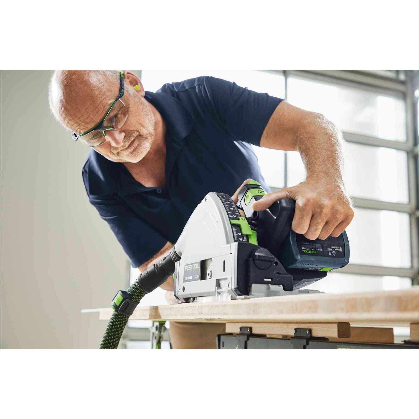 Festool Cordless Plunge-Cut Saw | TSC 55 KEB-Basic — 25South